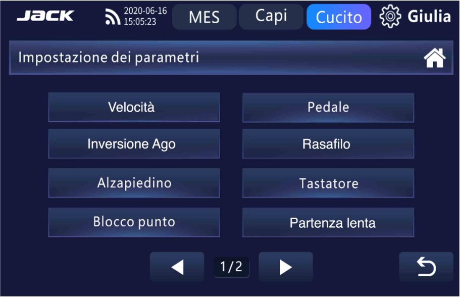 Jack Italia - Pannello Touch Screen