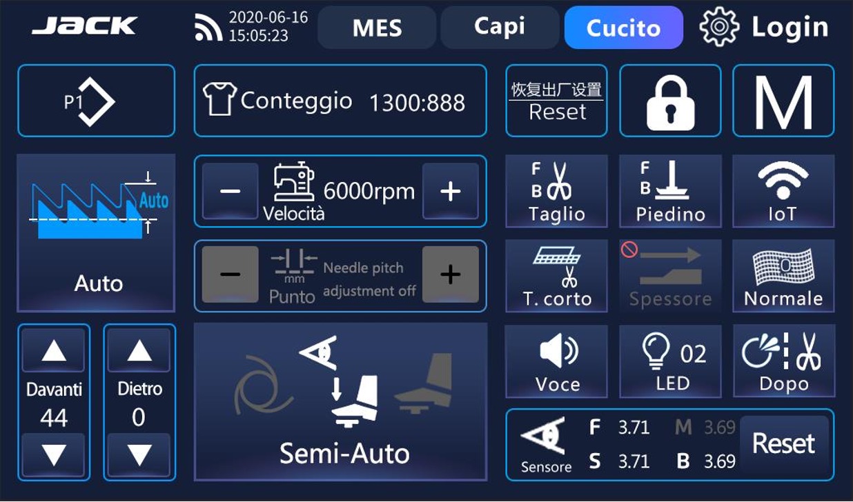 Jack Italia - Pannello Touch Screen