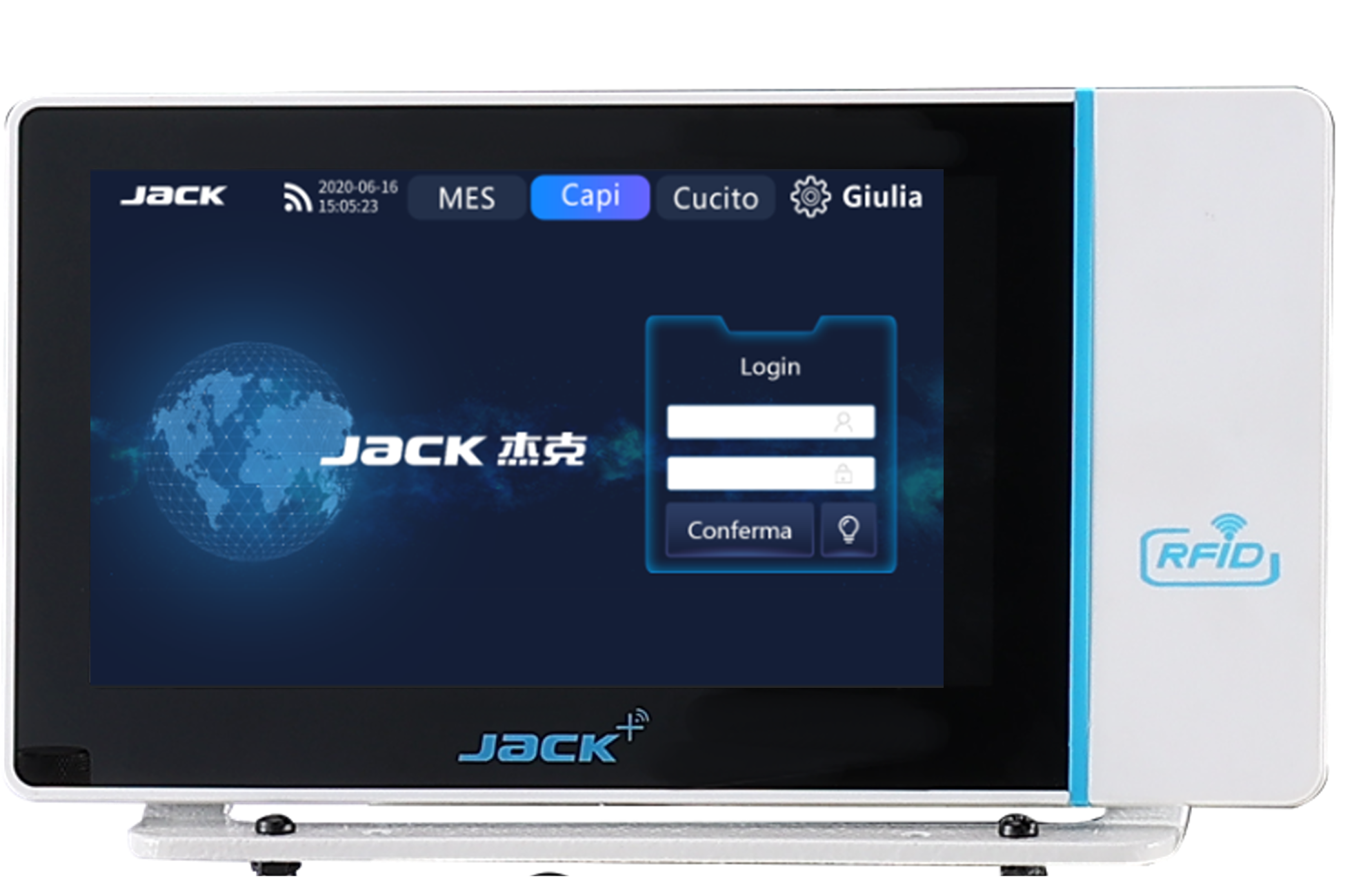 Jack Italia - Pannello Touch Screen